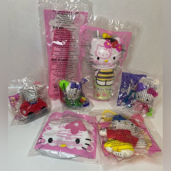 McDonald's | Toys | 200s Hello Kitty Sanrio Mcdonalds Happy Meal Toys 7 Toys Total | Poshmark